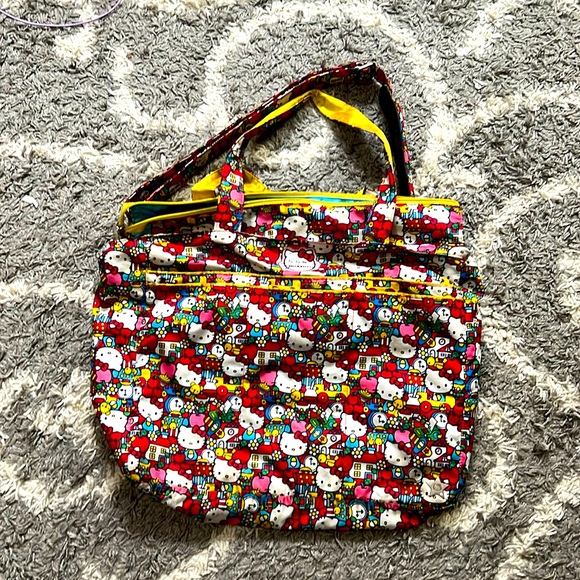 Ju Ju Be Bags Jujube Hello Kitty Tick Tock Super Be Tote With Matching Strap Poshmark